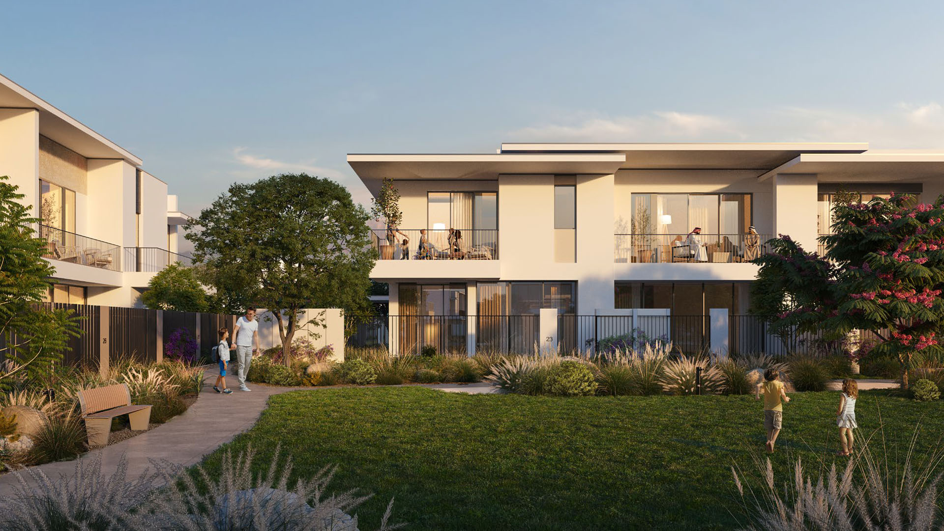 Mallside Residence is a residential tower in Dubai Hills Estate, connected to Dubai Hills Mall