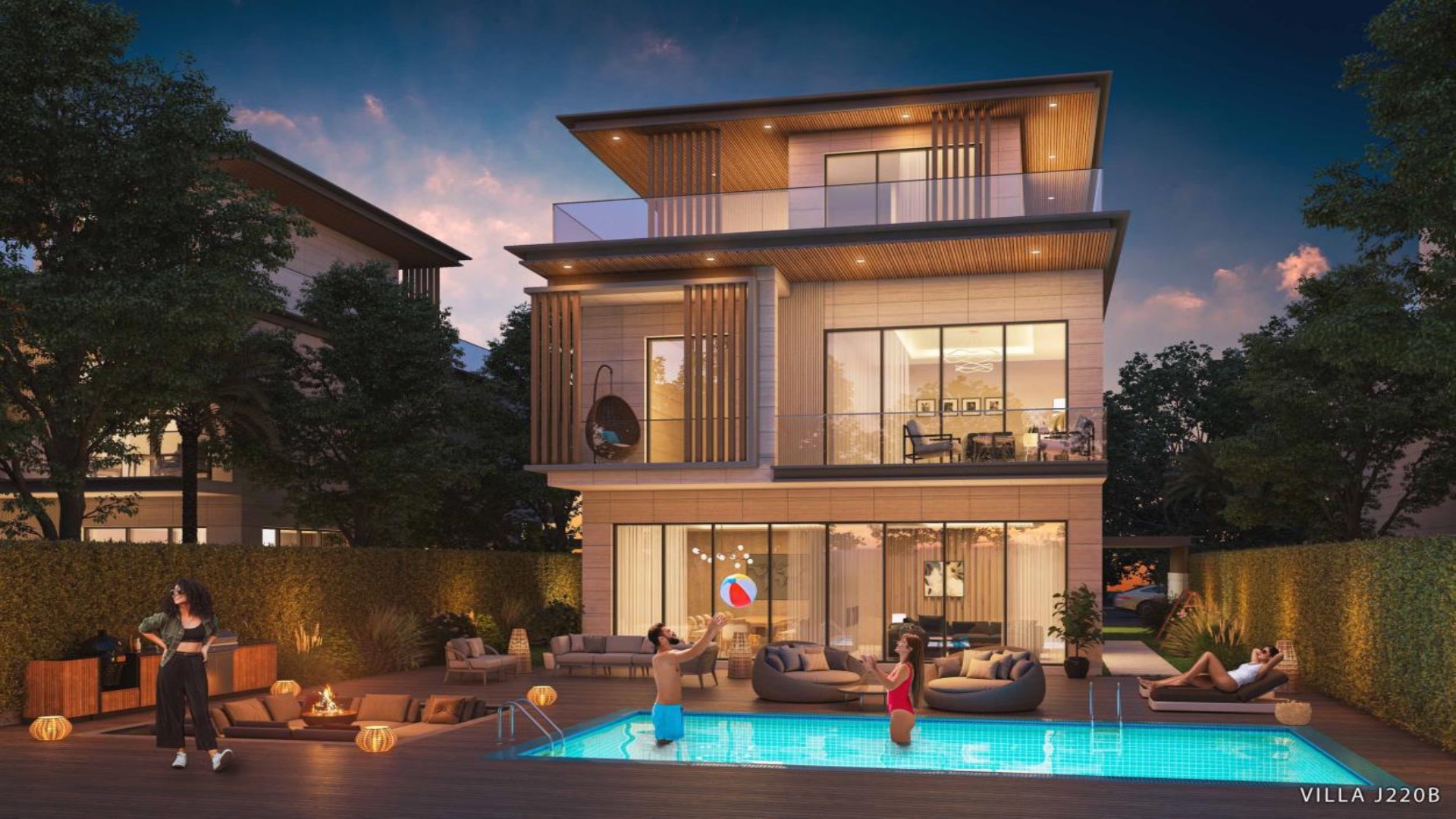 Mallside Residence is a residential tower in Dubai Hills Estate, connected to Dubai Hills Mall